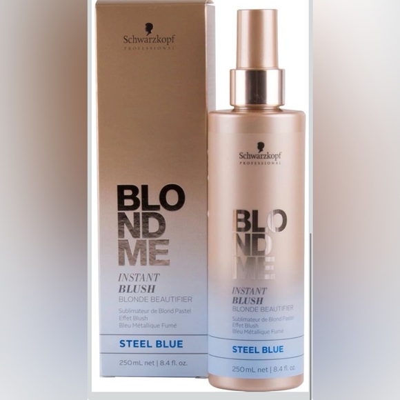 Schwarzkopf Hair Schwarzkopf Blondme Instant Blush Steel Blue